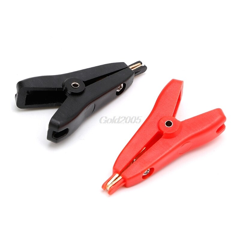 2PCS Copper Plated Gold Two-level test clip Four-C... – Vicedeal