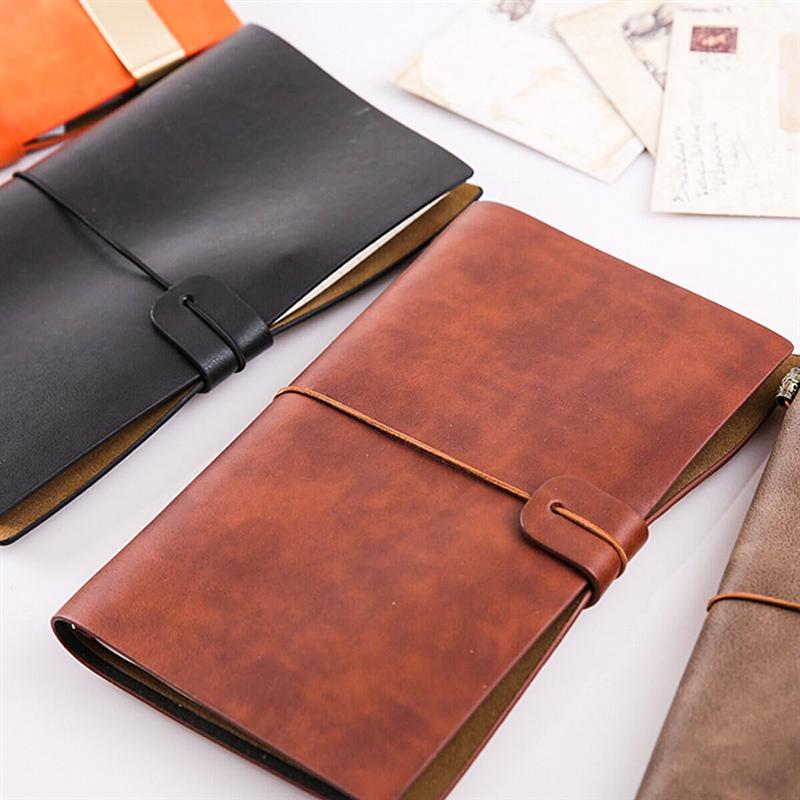 Leather Journal Writing Notebook A6 PU Leather Bou... – Grandado