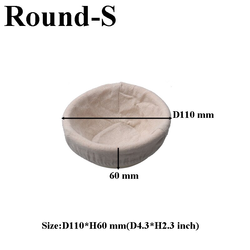 Handmade Natural Rattan Banneton Round Shaped Sour... – Grandado