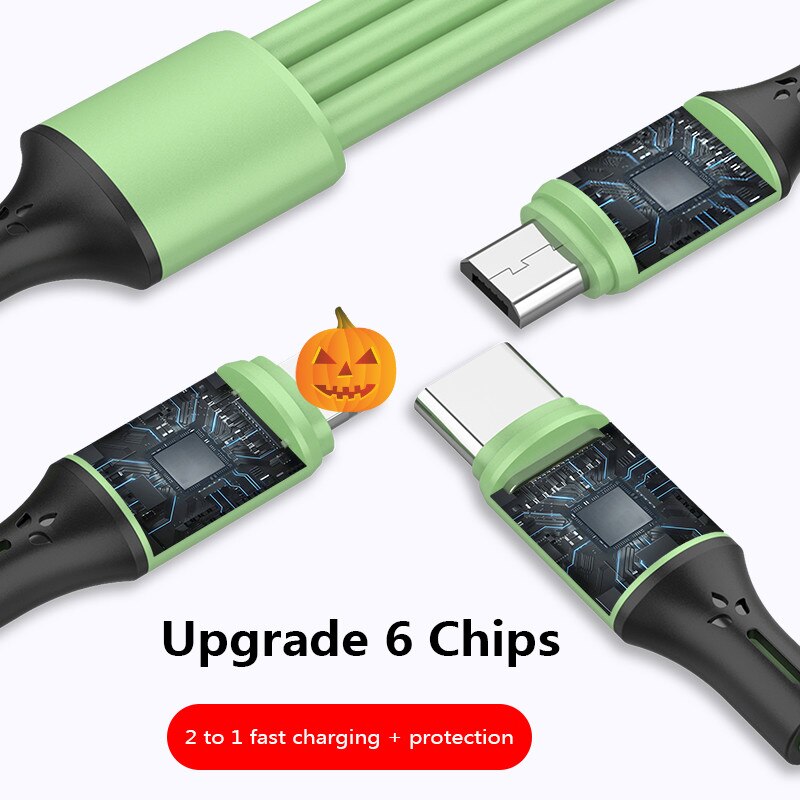 Daten Linie 3 In 1 Kabel Für Android Iphone Typ-c ... – Vicedeal