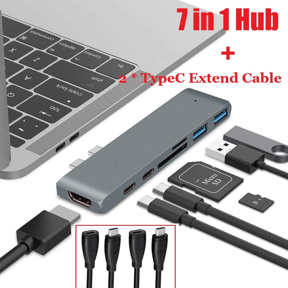 Onvian USB C Hub USB 3.1 Type-C Hub To HDMI Adapte... – Grandado