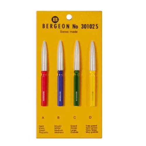 Bergeon 30102-S Set of 4 Watch Oilers for Watchmak... – Grandado