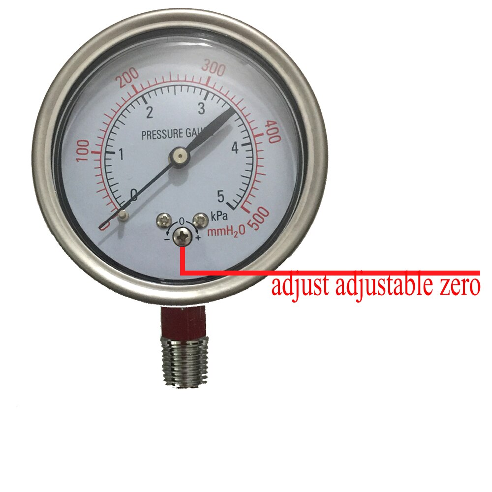Stainless steel shell YE-60 diaphragm pressure gau... – Grandado