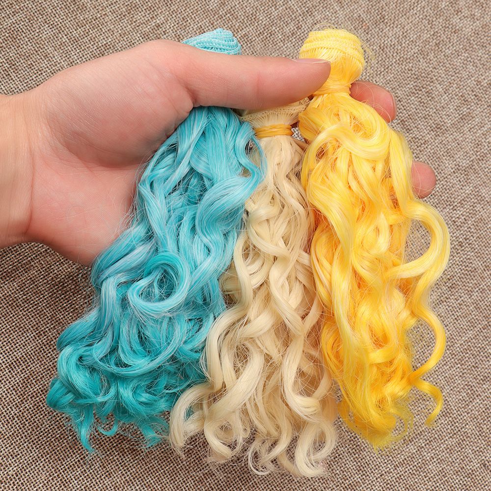 2022 1/6 1/4 1/3 Doll Hair Curly Wigs Screw Periwi... – Vicedeal