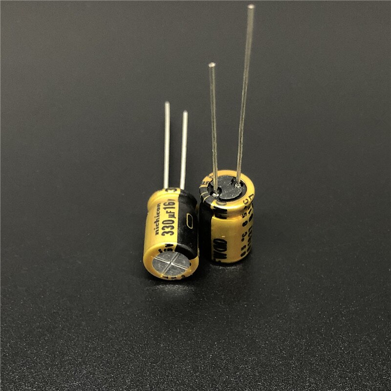 10Pcs/100Pcs 330 Uf 16V Nichicon Fw Serie 8X11.5 M... – Grandado