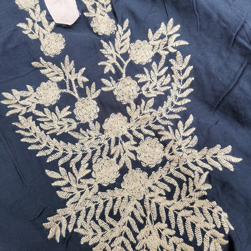 Embroidered Swimsuit Cover-ups Vintage Ladies Tuni... – Grandado