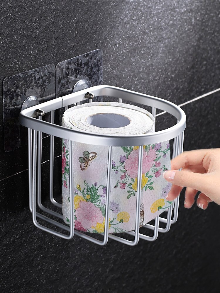 Metal Tissue Box Paper Rack Toilet Paper Holder Wi... – Vicedeal