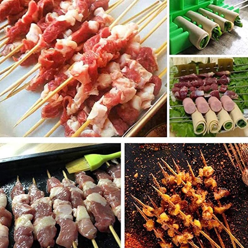 Barbecue brochettes de alimentaire PP Barbecue Kabob brochette outils ...