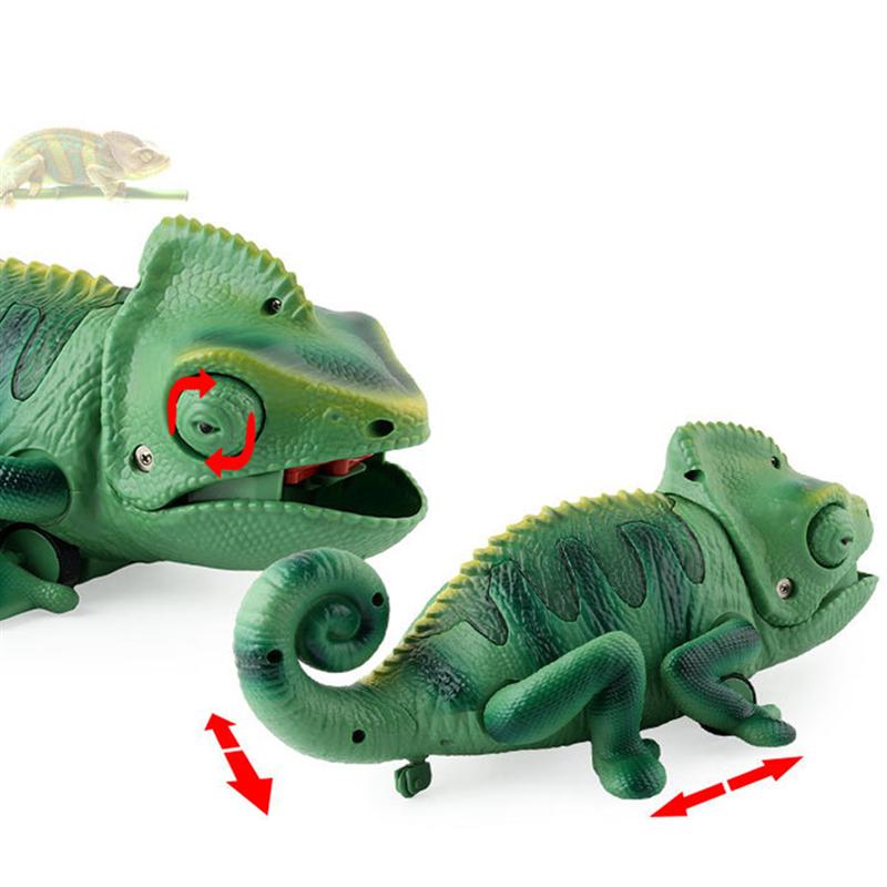 Electric Chameleon Toy Remote Control Crawling Liz... – Grandado