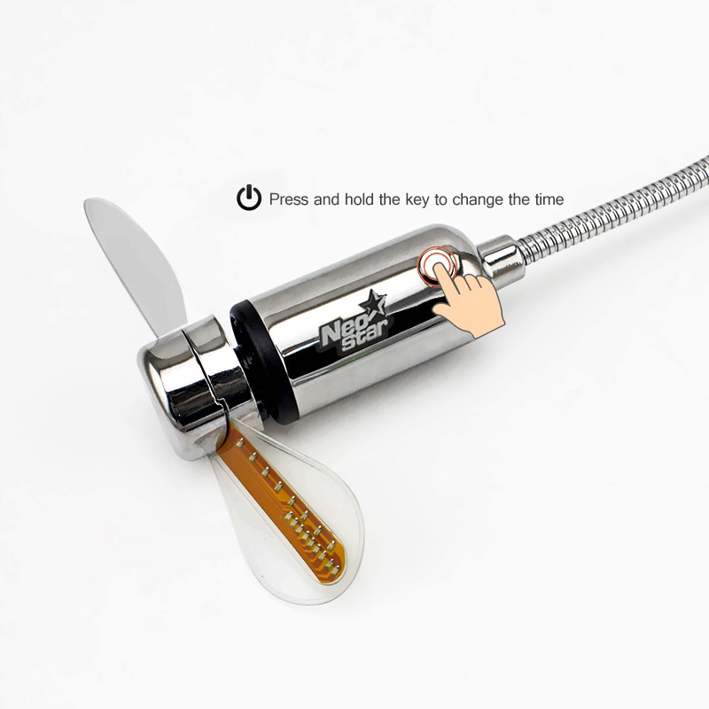 Mini USB Fan Gadgets LED Clock For laptop PC Noteb... – Grandado