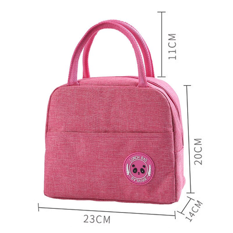 Lunch Bag for Picnic Travel Oxford Aluminum film P... – Vicedeal