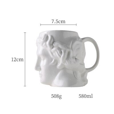 Ceramic Milk Cup Coffee Cup Spain Ancient Greek Ap... – Grandado