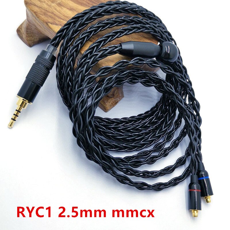 RY-C1 1.2M Diy Vervanging Mmcx Kabel 3.5Mm Verzilv... – Grandado