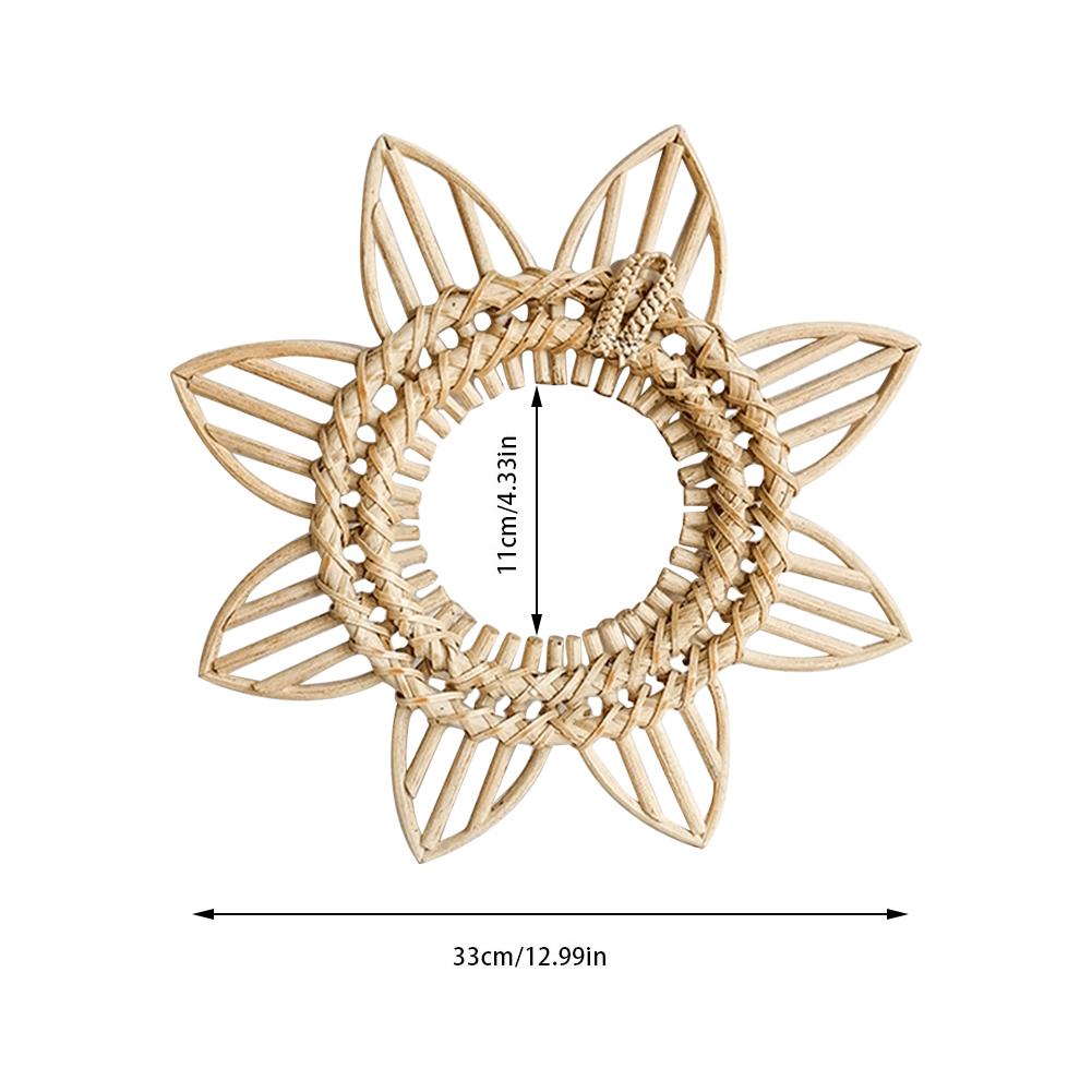 Rattan Crafts Twig Crafts Flower Frame Photo Wall ... – Vicedeal