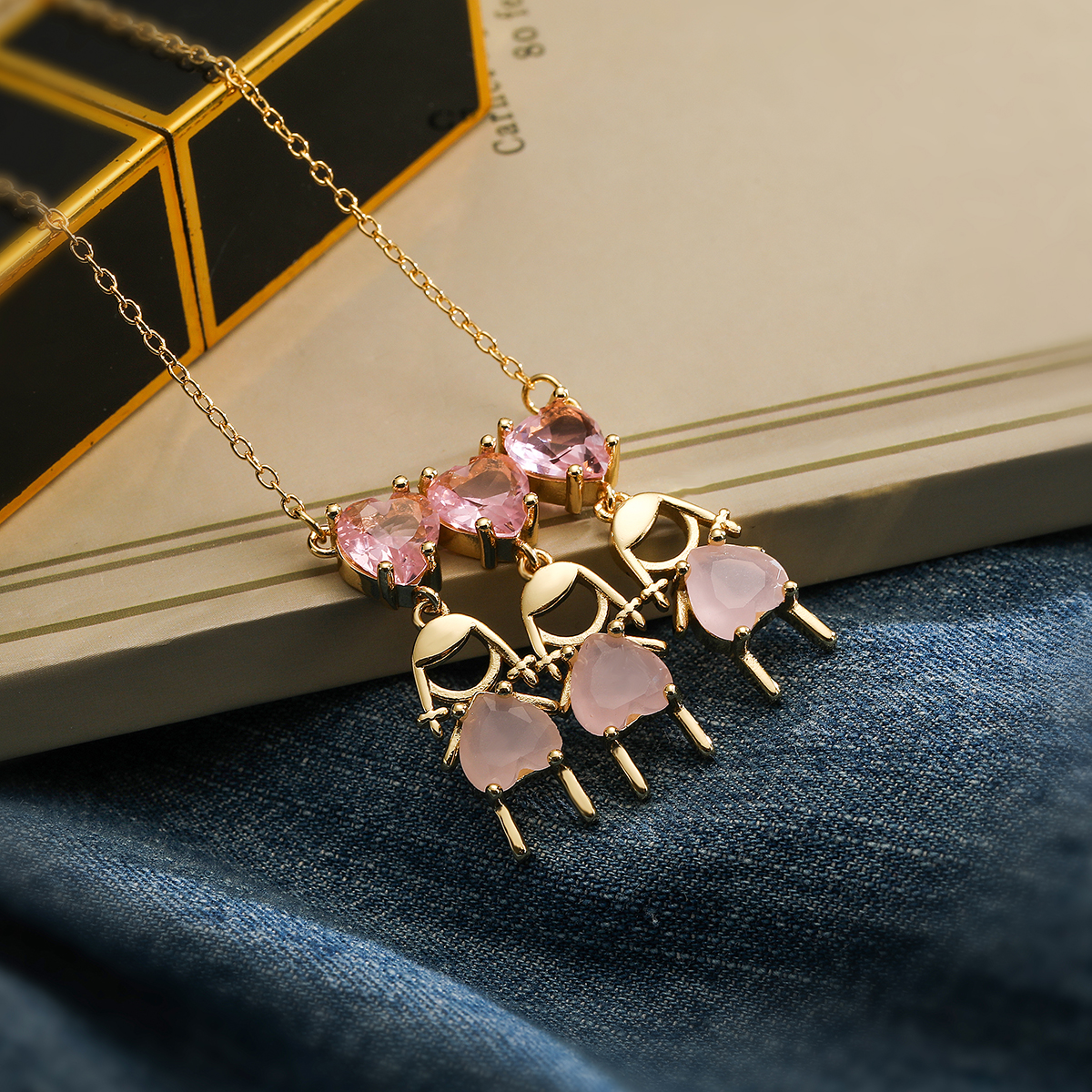 INS Girl/Boy Pendant Necklace For Women Girls,Stai... – Grandado