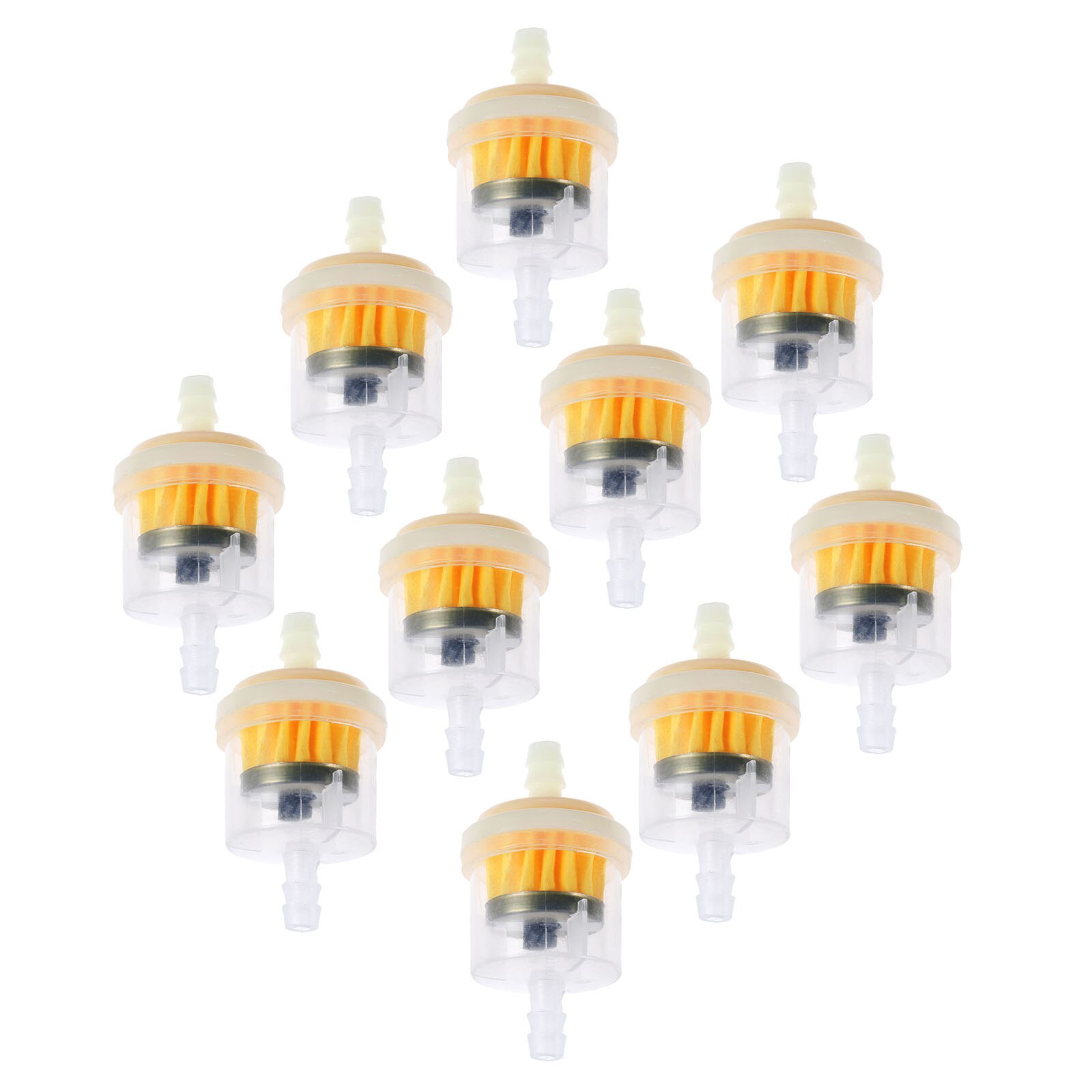 Yetaha 10Pcs Oil Filter Universal Gas Fuel Filter ... – Vicedeal