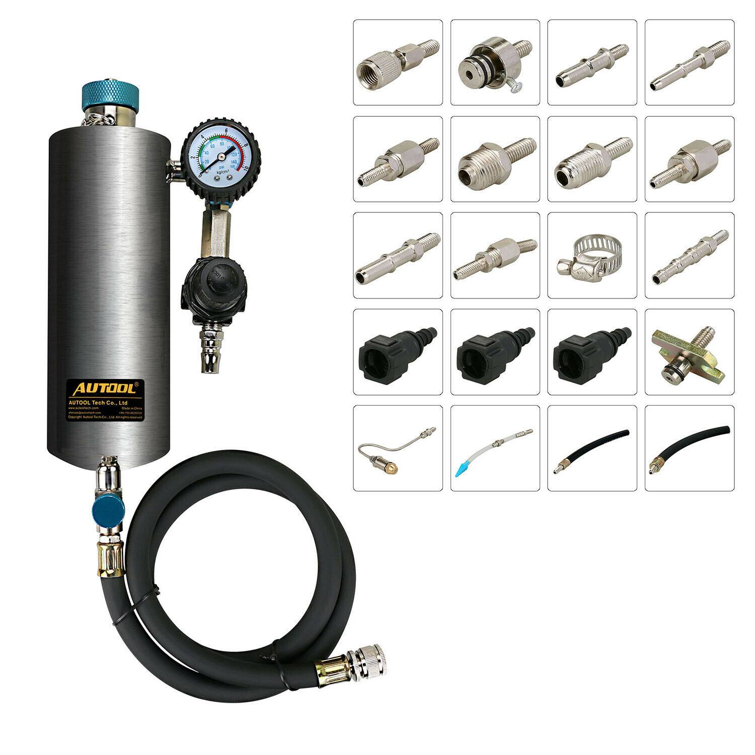 AUTOOL C80 140PSI Auto Fuel Injection Systems Clea... – Grandado