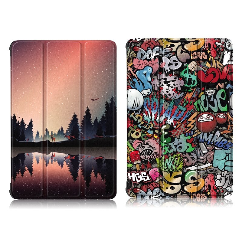 Geschilderd Tri-Fold Tablet Anti-Fall Shell Tablet... – Grandado