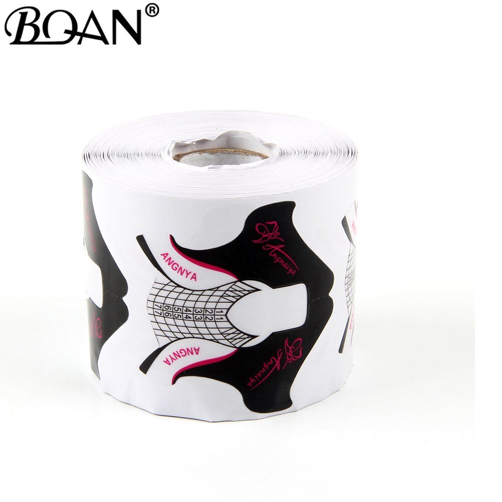 BQAN 300Pcs/Set Nail Form Guide Gel Nail Tip Exten... – Grandado