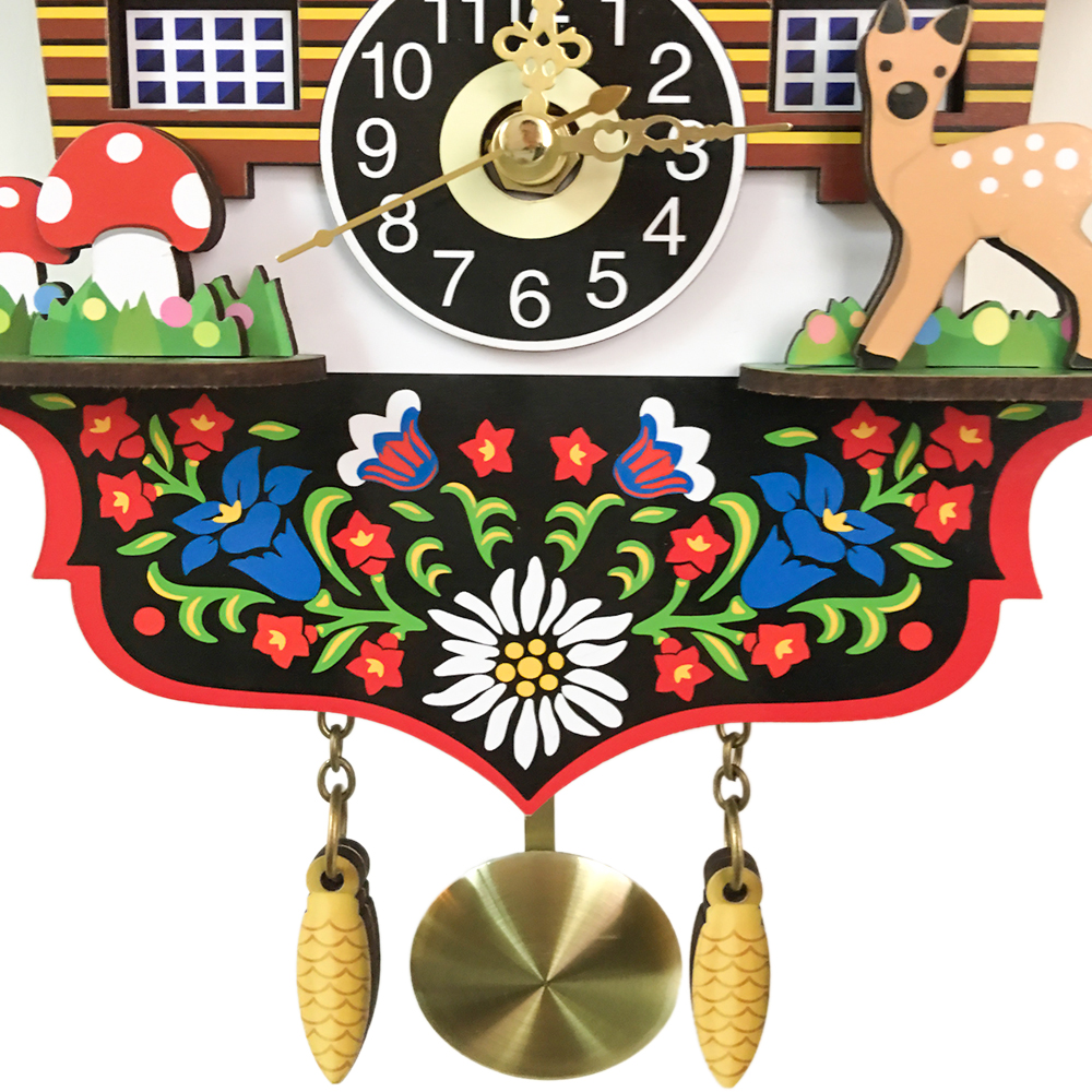 Reloj de cuco pared Vintage de madera Retro reloj ... – Grandado