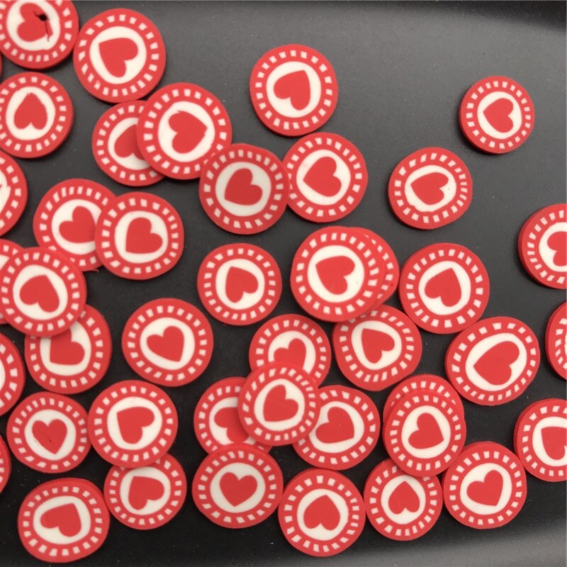 50G Hart Ronde Polymer Klei Strooi Voor Kids Diy, ... – Vicedeal