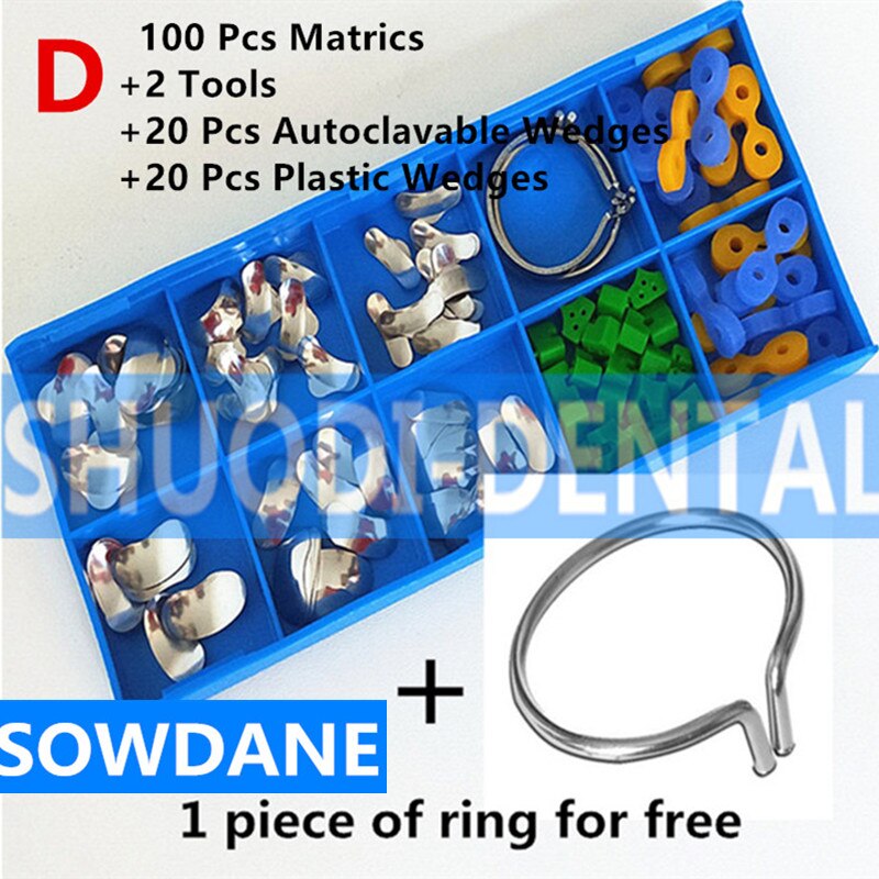 100 Stks/set Met 20 Pcs Plastic Wig & 20 Pcs Autoc... – Vicedeal