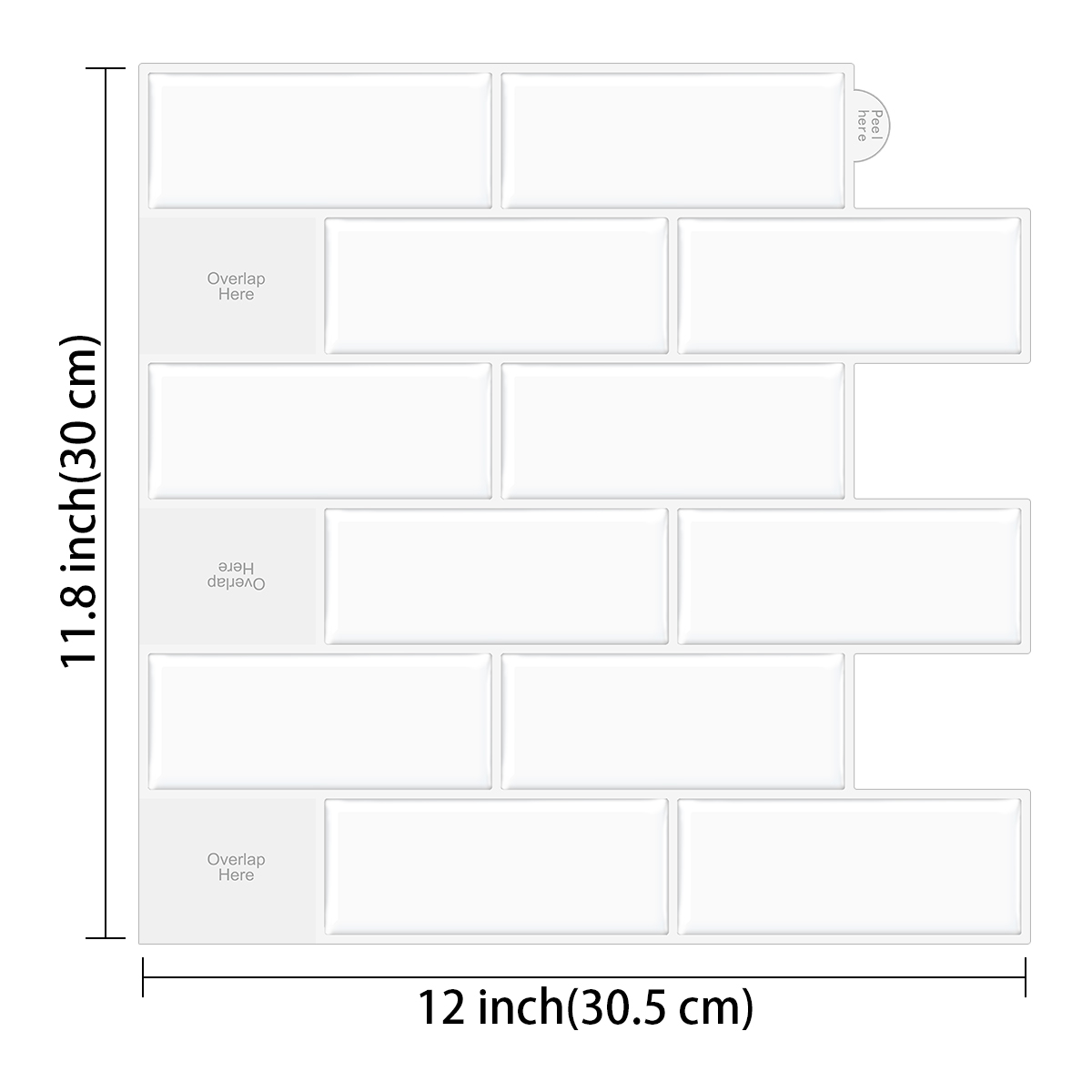 3d Waterproof Self Adhesive Removable Kitchen Back... – Grandado