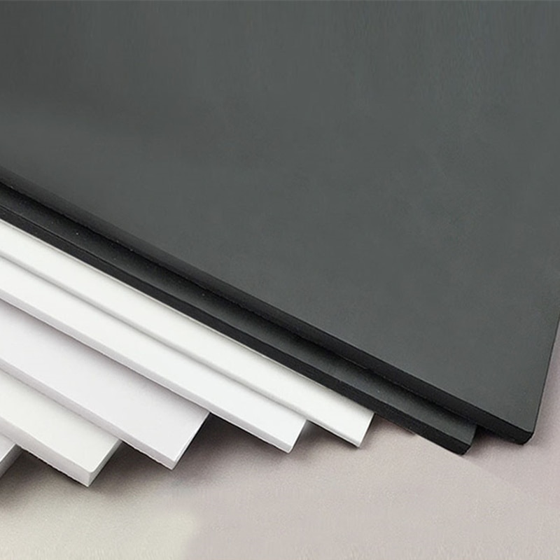 2PC PVC white snow, black board 200 x300mm foam bo... – Grandado