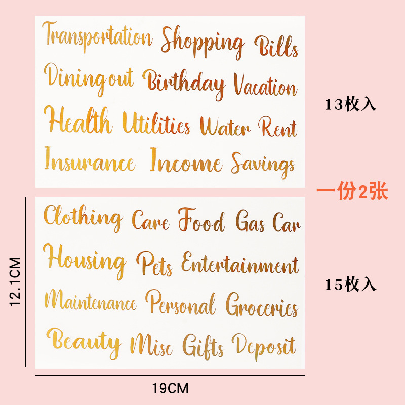 Loose-Leaf Notebook Handwritten Labels Indicate Wh... – Grandado