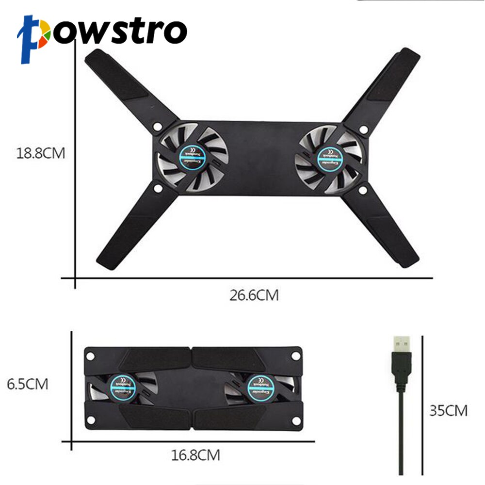 Laptop notebook 1 fläkt kylare kylarfäste usb fläk... – Grandado