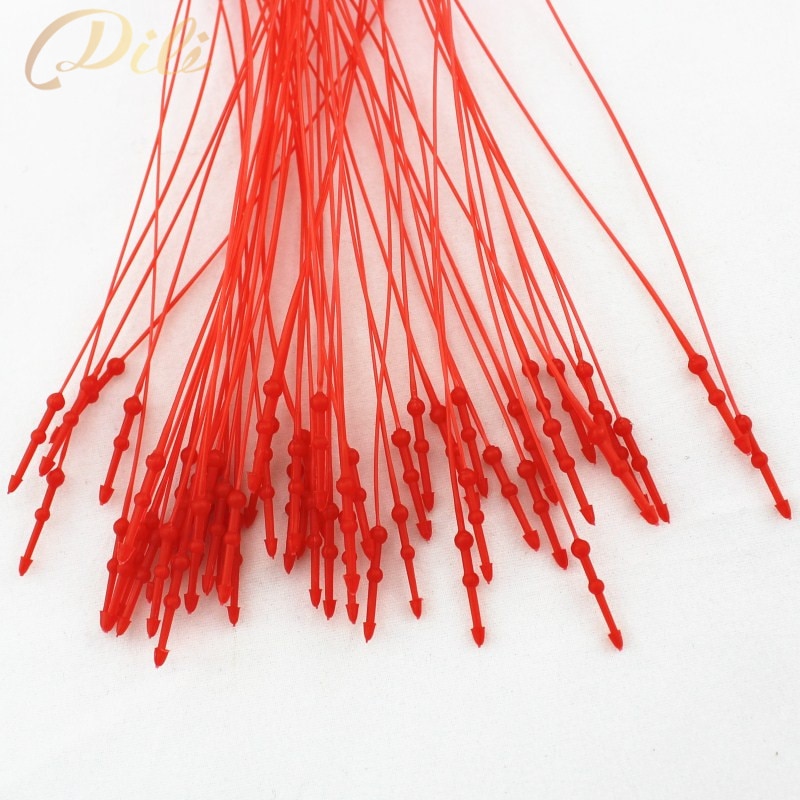 1000pcs/lot 5'' red hang tag loop lock garment tag... – Vicedeal