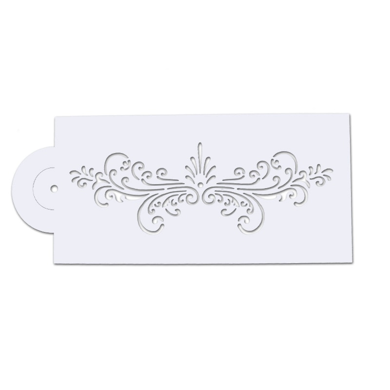 4Pcs/Set 33cm Flower Edge DIY Layering Stencils Wa... – Vicedeal