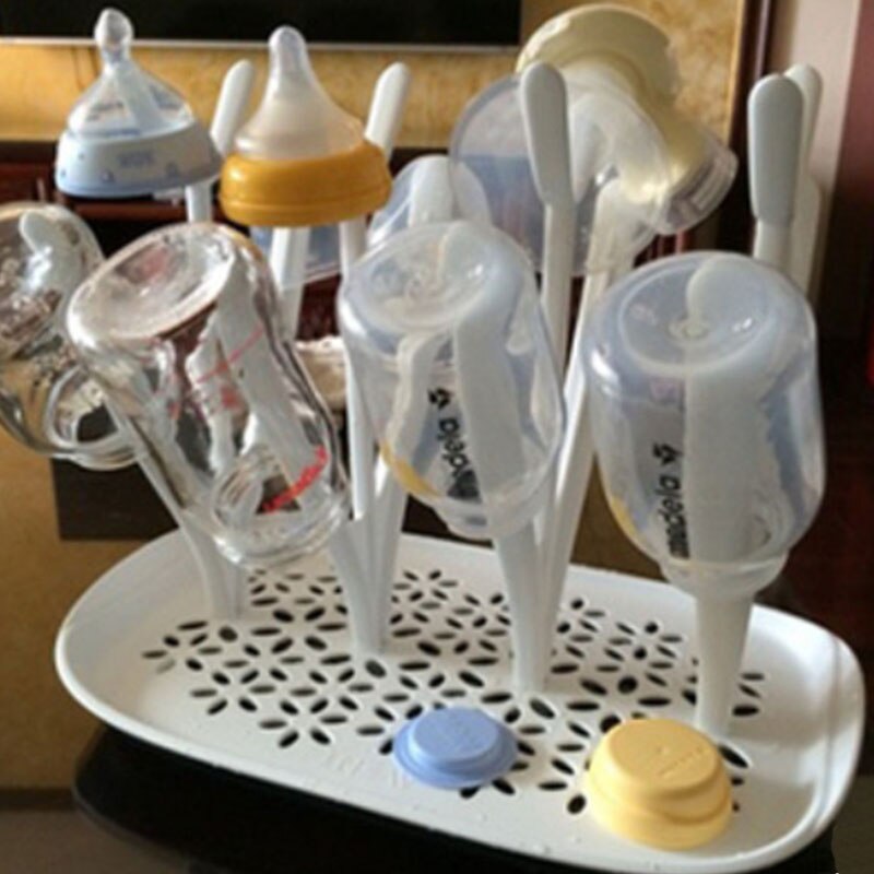 Baby Bottle Drying Rack Proof Storage Box Draining... – Vicedeal