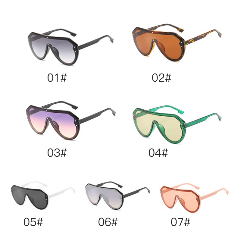 Outdoor Sunscreen sunglasses Large frame One-piece... – Vicedeal