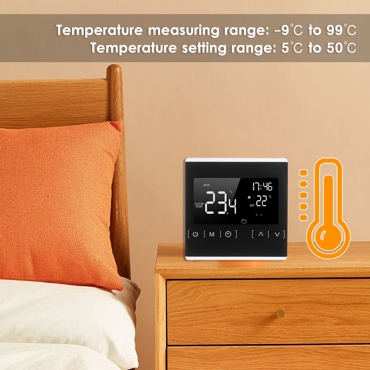 Home Thermostat Programmable Electric Water Heatin... – Grandado