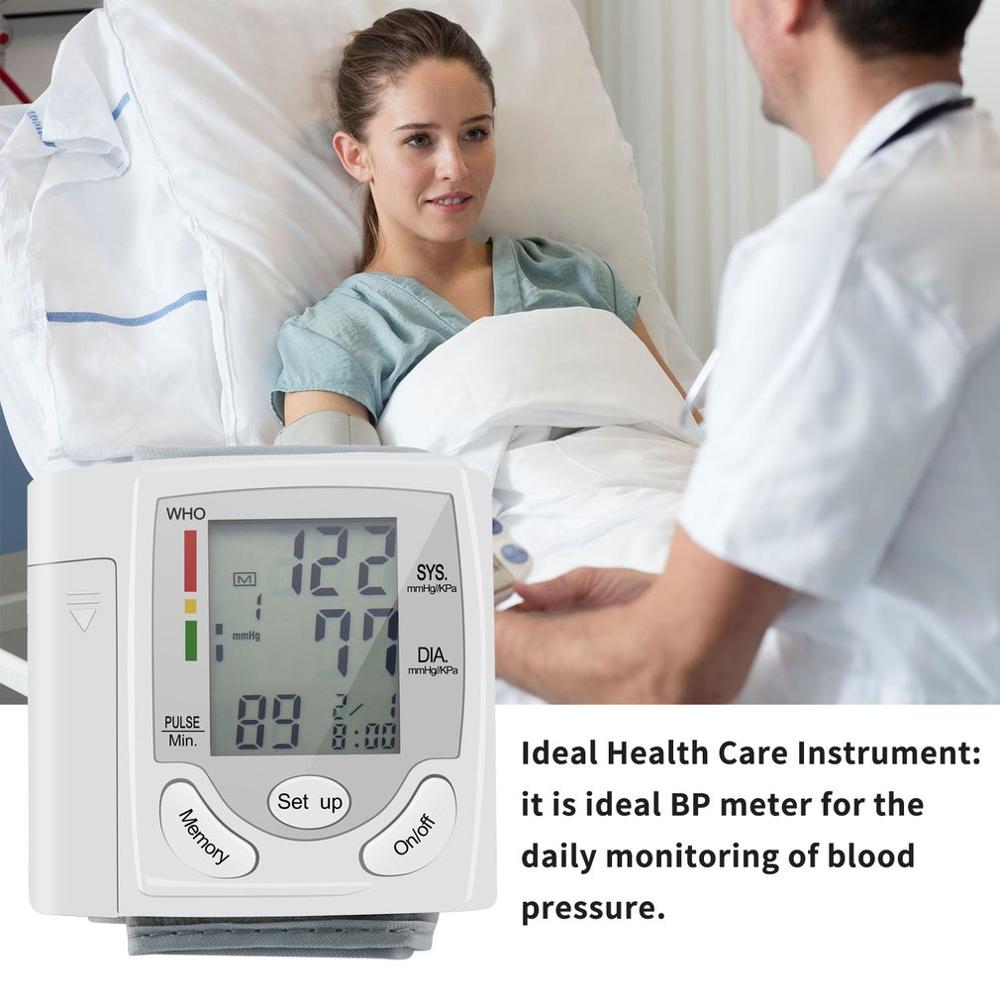 Auto LCD Digital Upper Arm Meter Wrist BP Home Hea... – Grandado