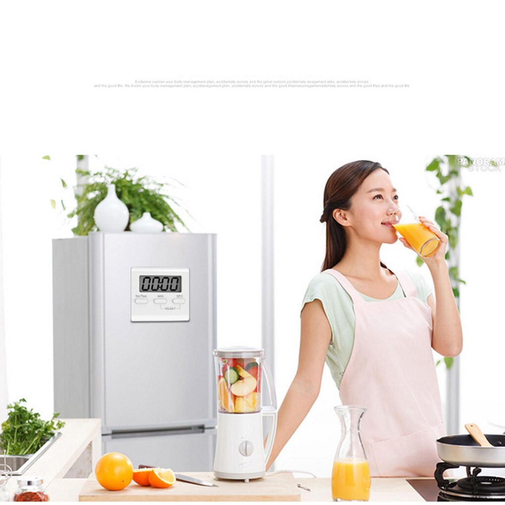 1pc White Thin LCD Digital Screen Kitchen Countdow... – Grandado