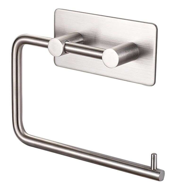 Stainless Steel Self-Adhesive Tissue Rack Toilet P... – Grandado