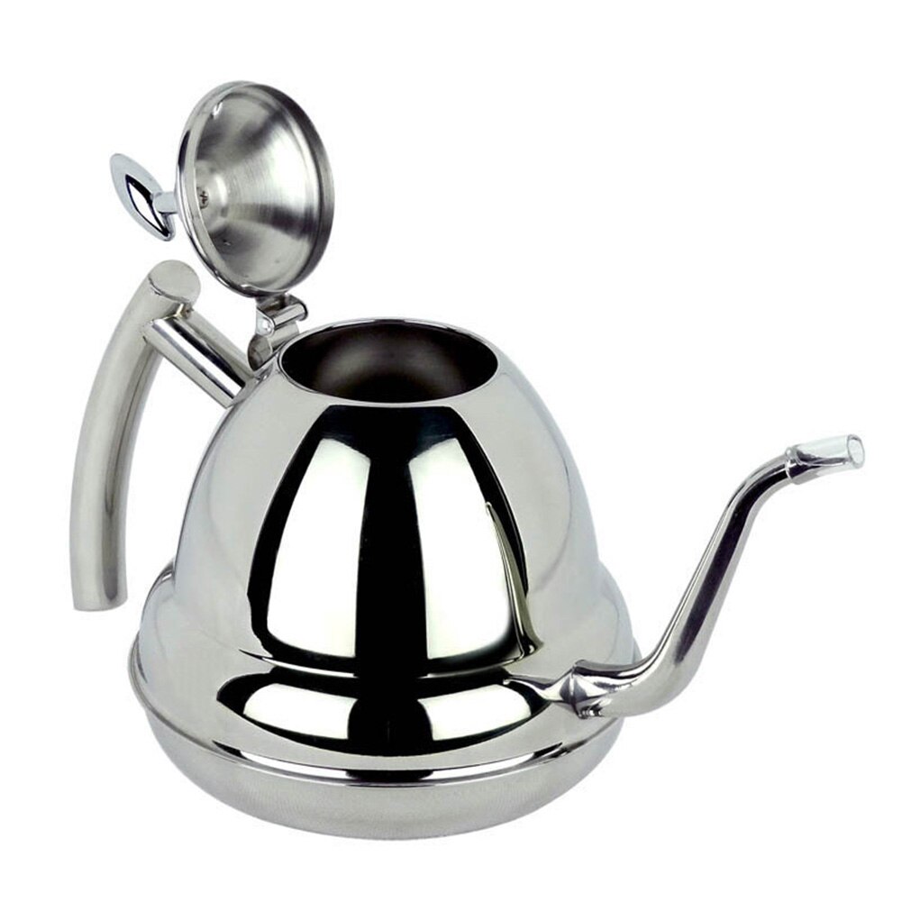 1.2L Stainless Steel Gooseneck Tea Pot Coffee Home... – Grandado