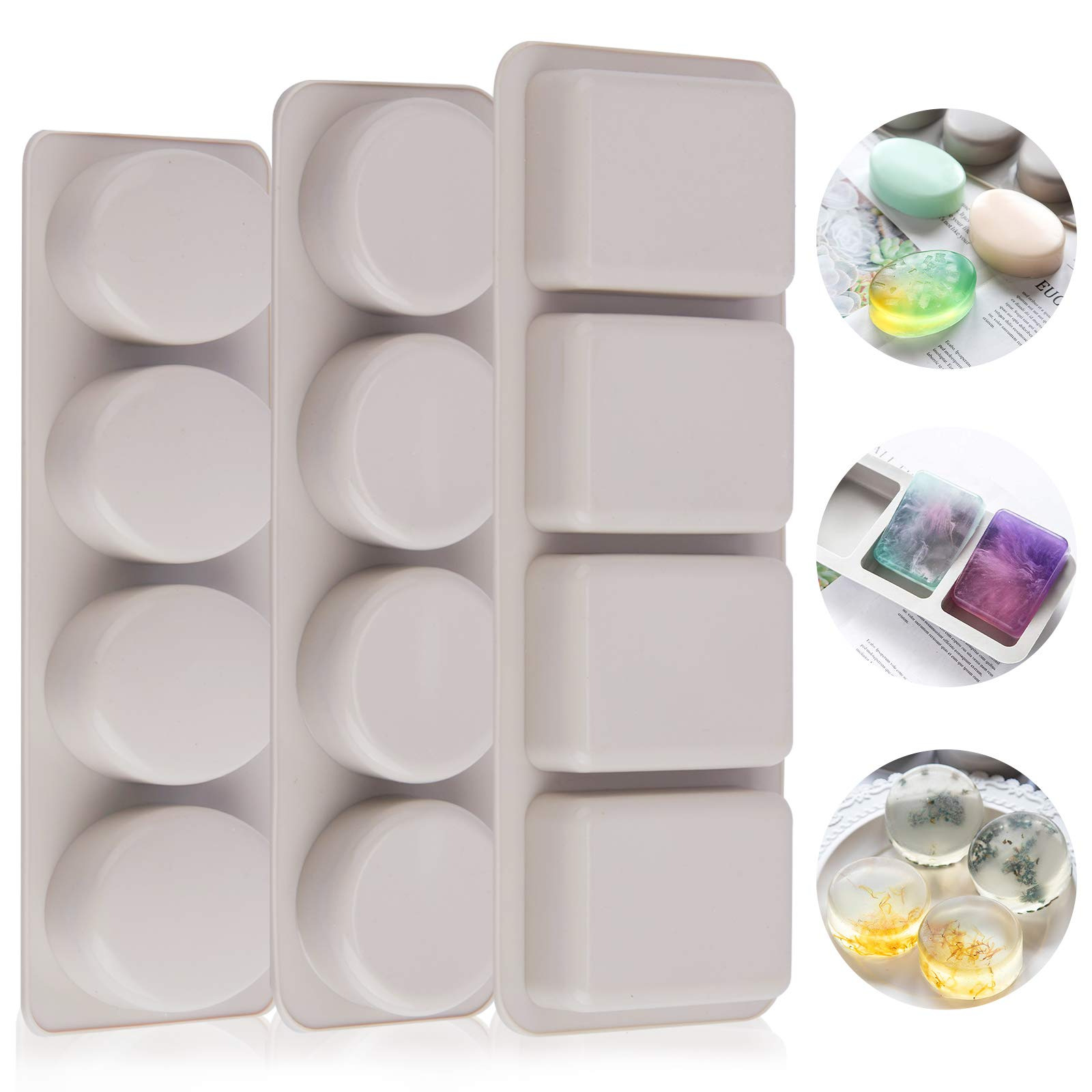 Soap Making Moulds Silicone Molds for Handmade Soa... – Grandado