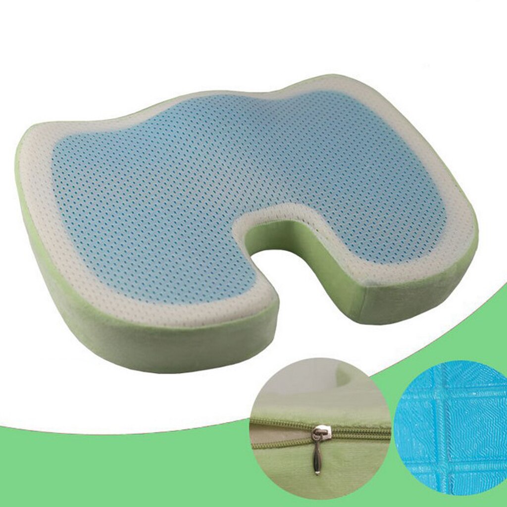 Gel Seat Cushion Orthopedic Pad Comfort Memory Foa... – Grandado