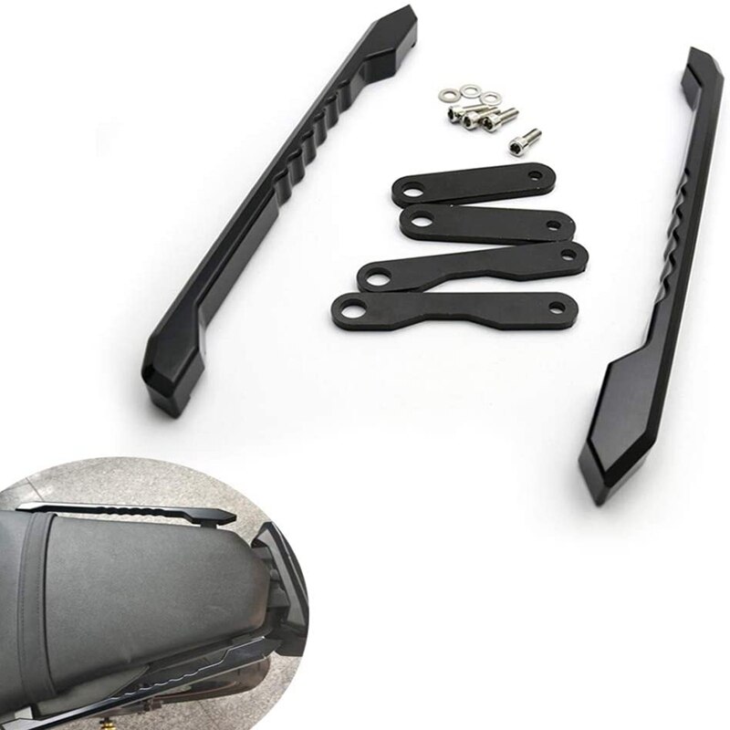 Motorcycle CNC Aluminum Rear Passenger Seat Hand H... – Grandado