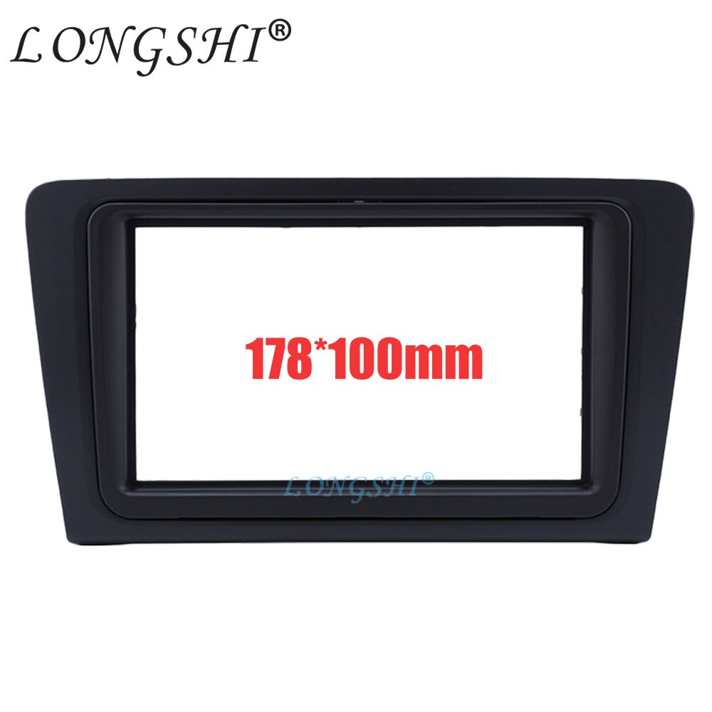 Double 2 DIN Car Radio Fascia for SKODA Rapid ster... – Grandado