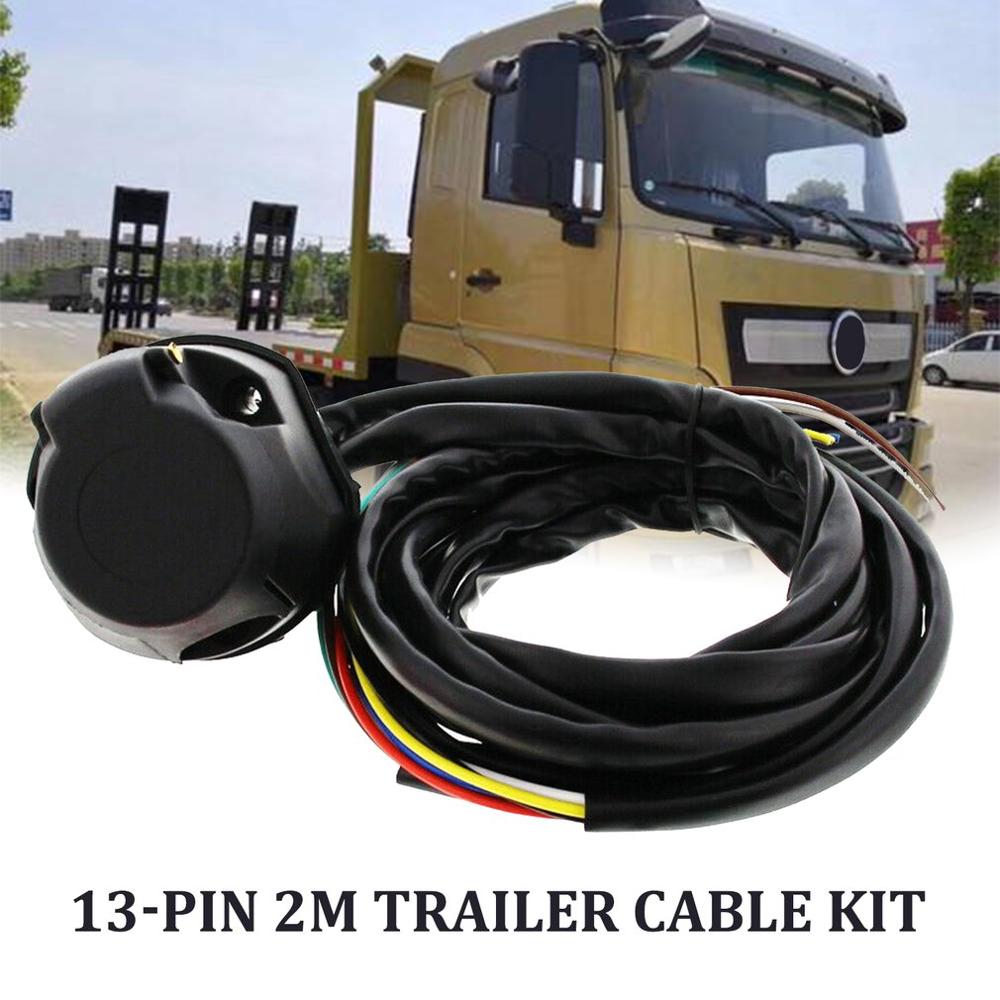 13 Core 2M Trailer Cable Kit Trailer Socket Set 13... – Vicedeal