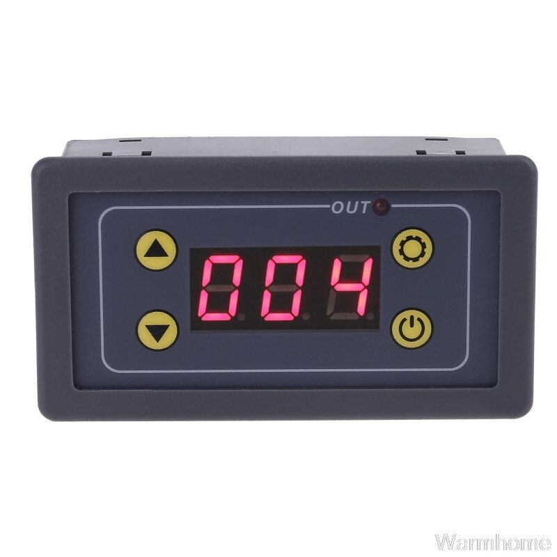 Dc 5v 12v 24v ac 110v 220v digital tidsforsinkelse... – Vicedeal
