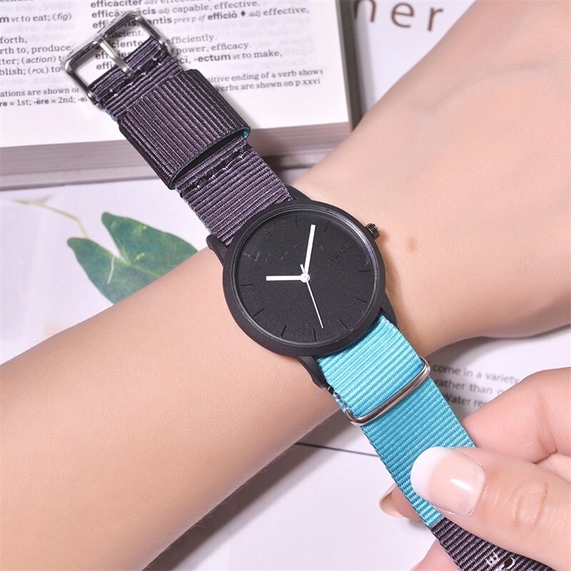 Summer Style Canvas Women Quartz Watch Casual Vita... – Grandado