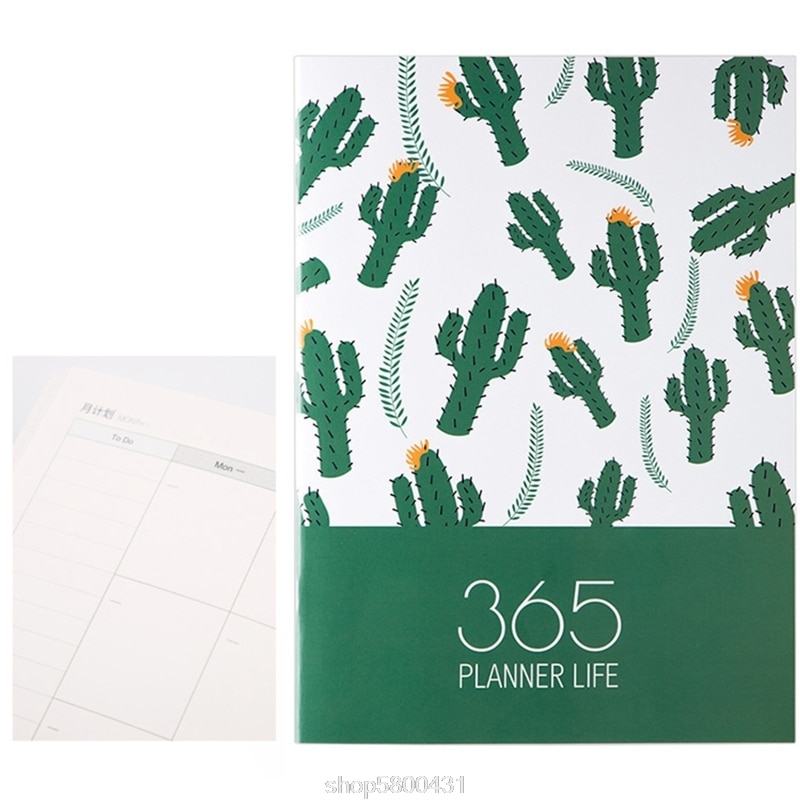 Agenda Planner Organizer A4 Notebook Journal Month... – Grandado