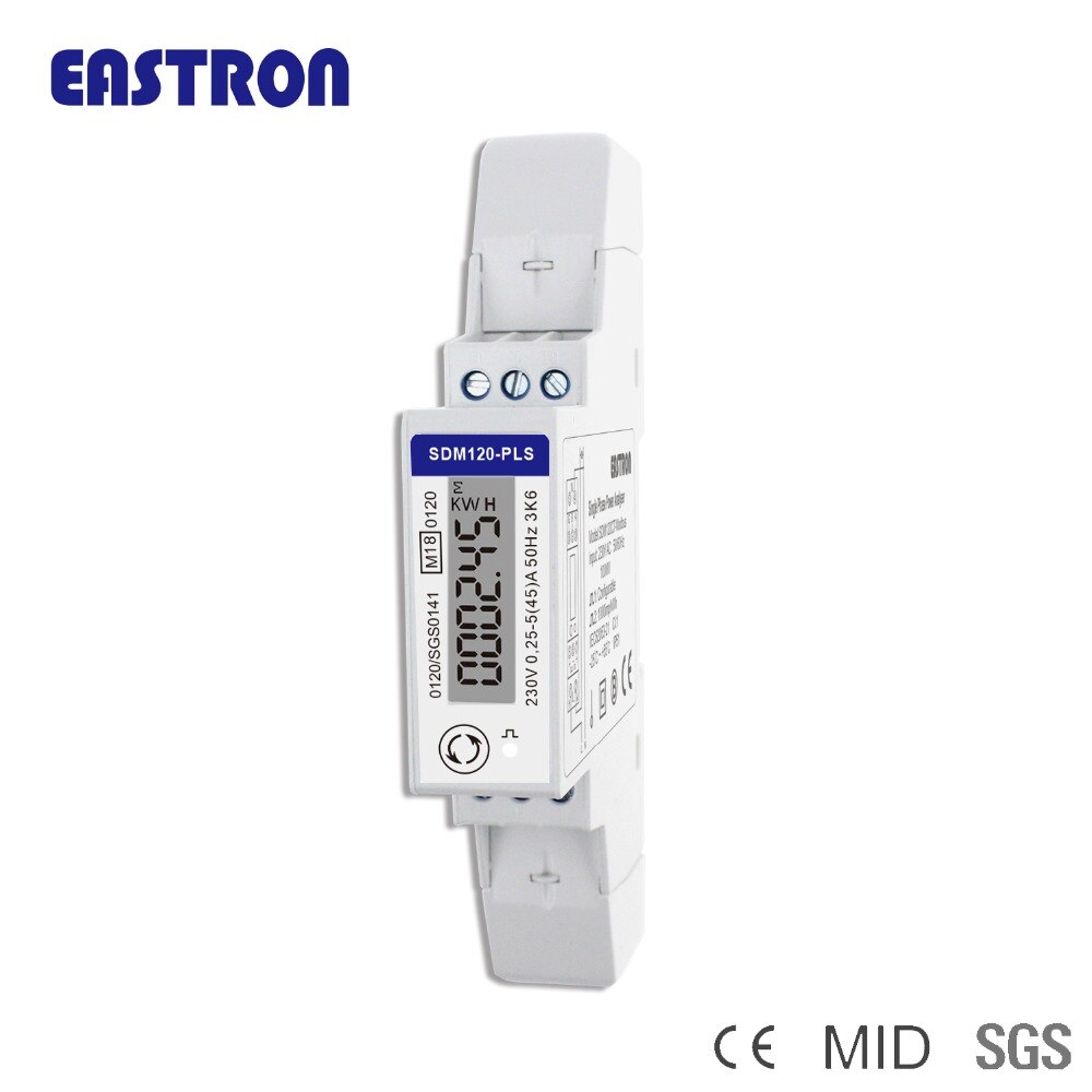 SDM120P MID, 220/230V, 1 Phase 2 Wire, Max 100A Di... – Grandado