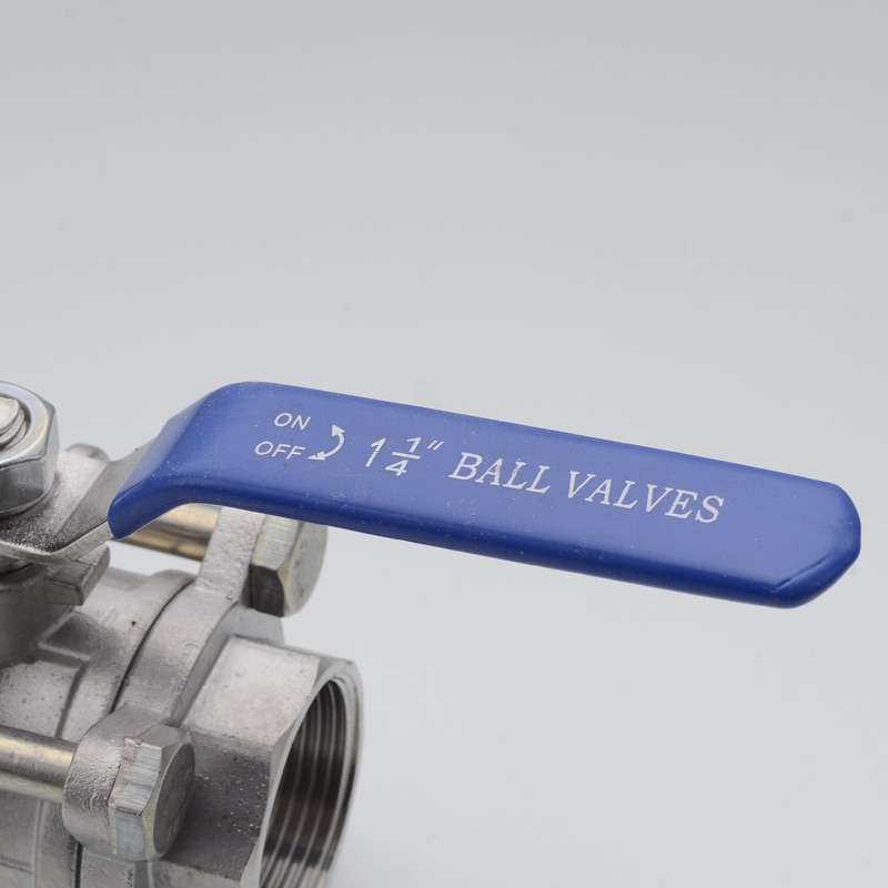 BSPT 1/2" DN15-DN100 3 Piece Full Port Ball Valve ... – Vicedeal