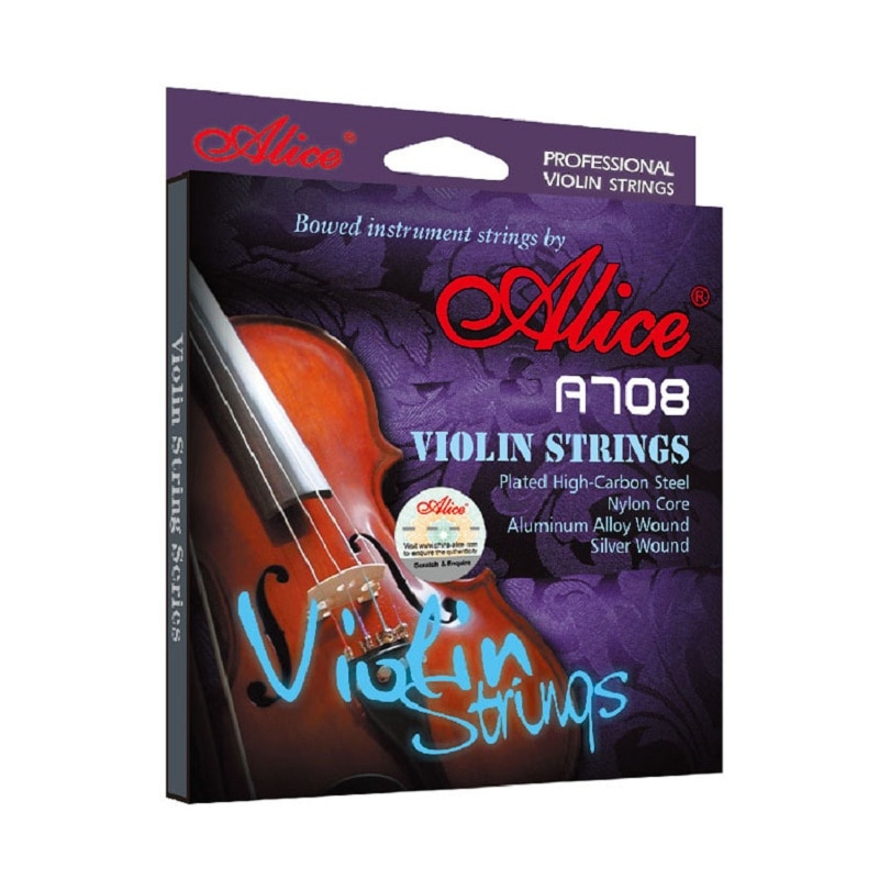 Alice High-End A708 Violin Strings A FULL Set Stai... – Grandado